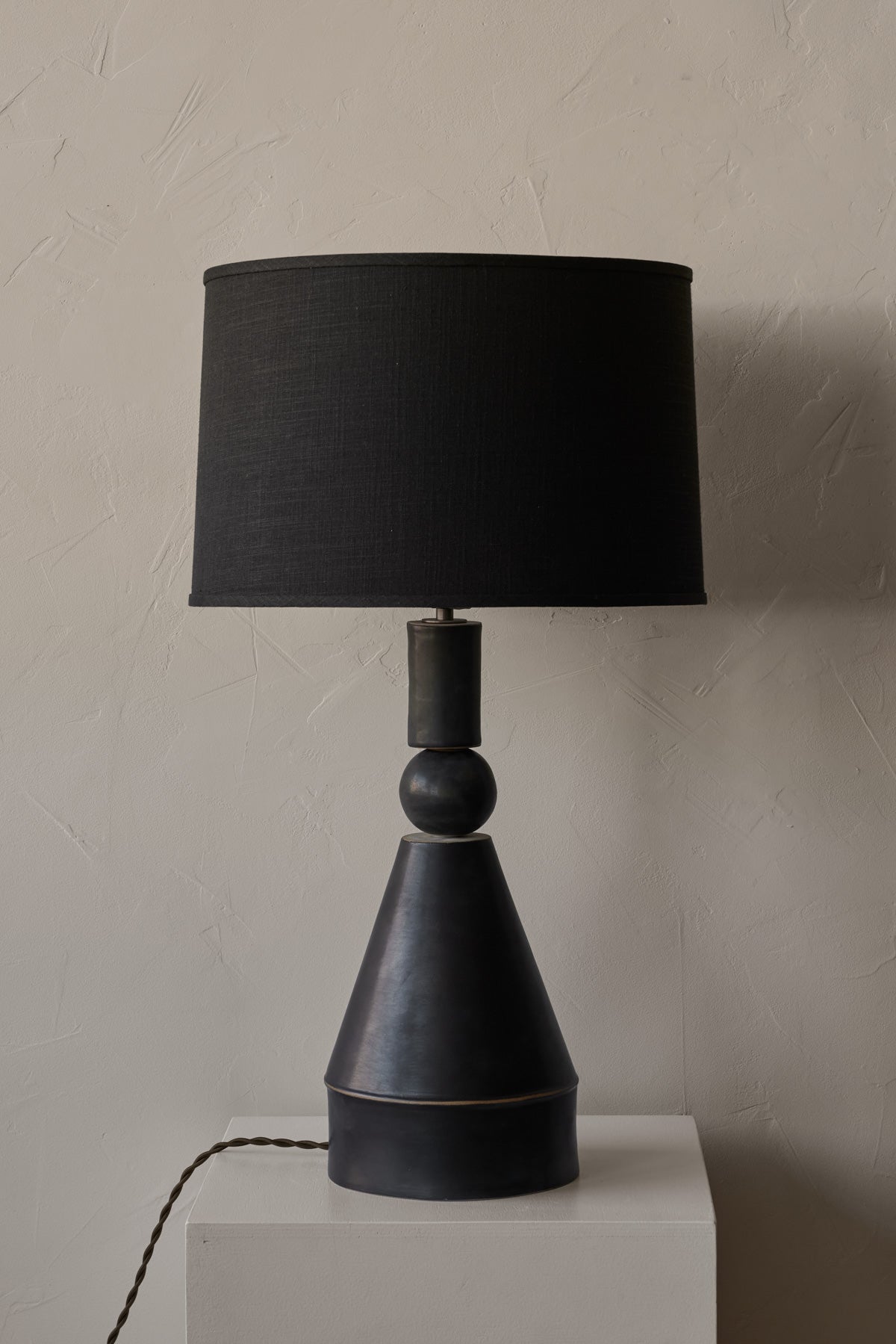 Rim Lamp: Body A Black Satin – NPAGE STUDIO