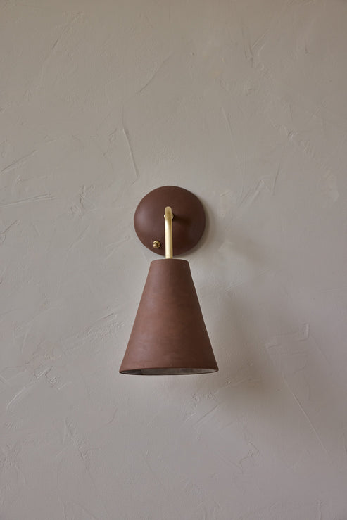 Simple Sconce in Mud – NPAGE STUDIO